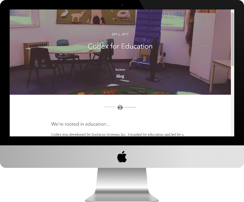 Project Platform For Schools and Students | Codex